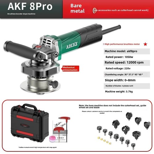 Stainless Steel Plate Flat Beveling Machine Portable Bevel Edge Cutter ...