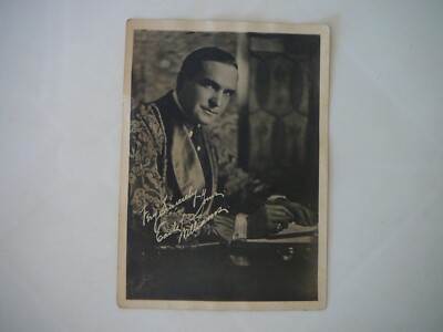 VINTAGE EARLE WILLIAMS 1920 SILENT SCREEN ACTOR PHOTO WITH IMPRINTED ...