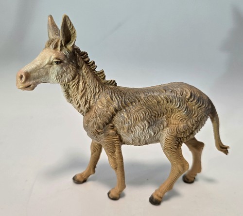 Fontanini Holiday Nativity Village Standing Donkey Figurines Bethlehem ...