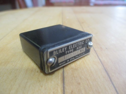 Bliley AX2 1893.7 KC kHz Ham Radio crystal 160m meters AM xtal fits FT ...