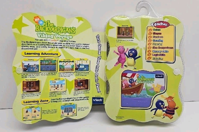 V Tech V Smile The Backyardigans Viking Voyage Game Cartridge New | eBay