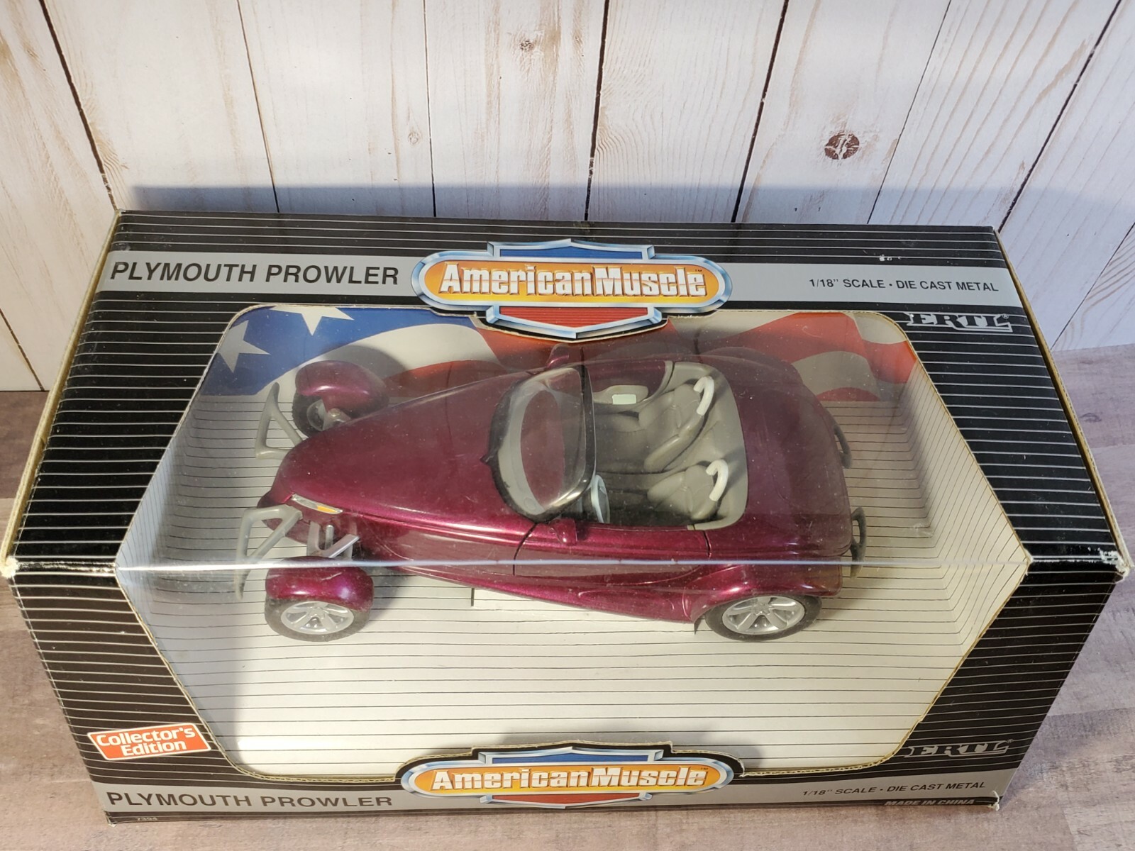 Ertl American Muscle Plymouth Prowler Concept Car 1:18 Scale 1995 ...