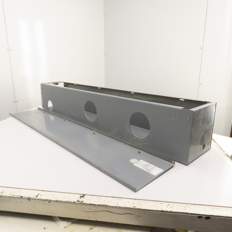 Square D LDB84 8 x 8" x 48" Long Electrical Auxiliary Wireway Gutter ...