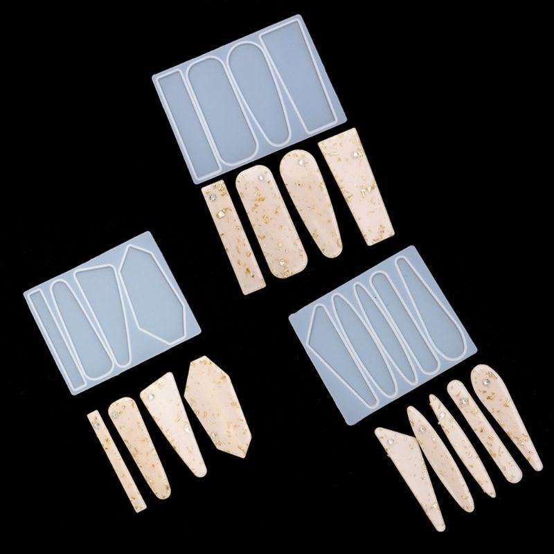 Resin Mold Hair Clips for Women Girls Hairpin Silicone Mold Headdress ...