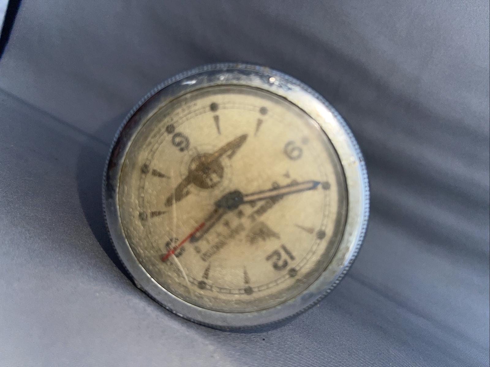 Maar , Switzerland Oldsmobile Car Watch ,automatic Steering Wheel Clock ...