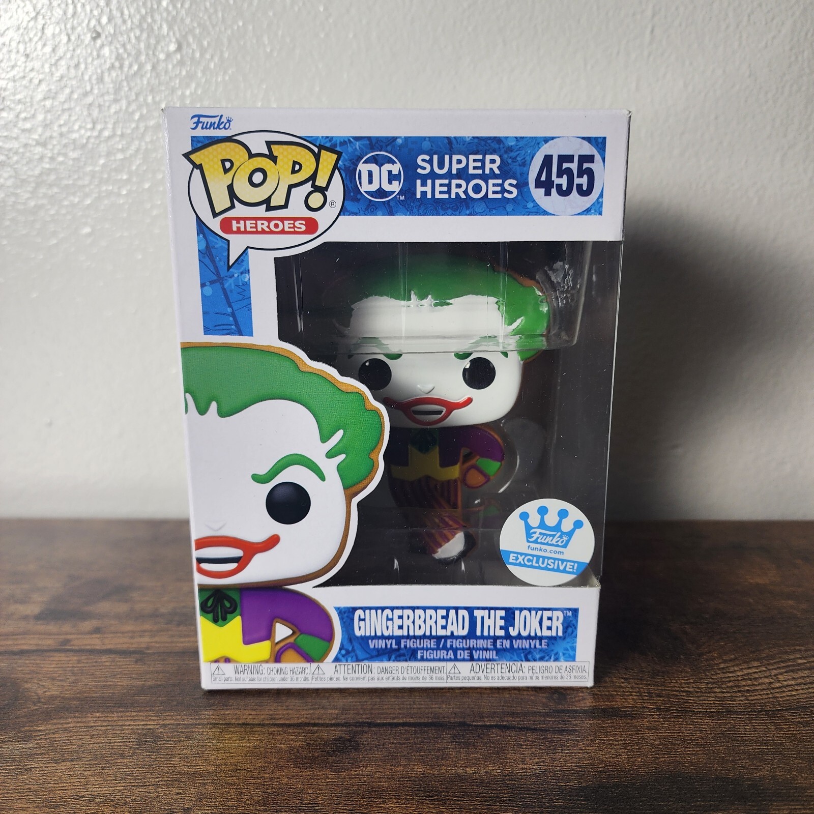 Funko Pop! Vinyl: DC Comics 455 Gingerbread The Joker Funko Web (FW ...