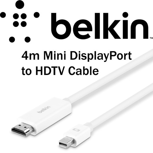 Connect by Belkin 4m /13ft Mini Display Port to HDTV Cable 1080i Full ...