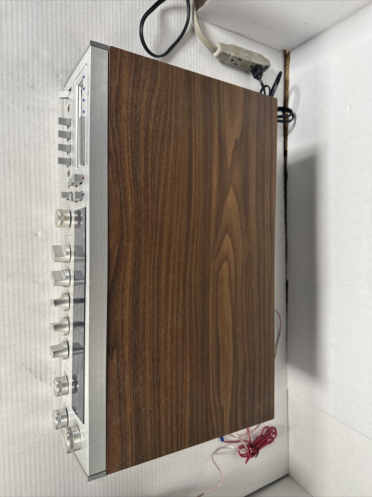 Vintage Sears electronics casseiver receiver + 8-track deck please read ...