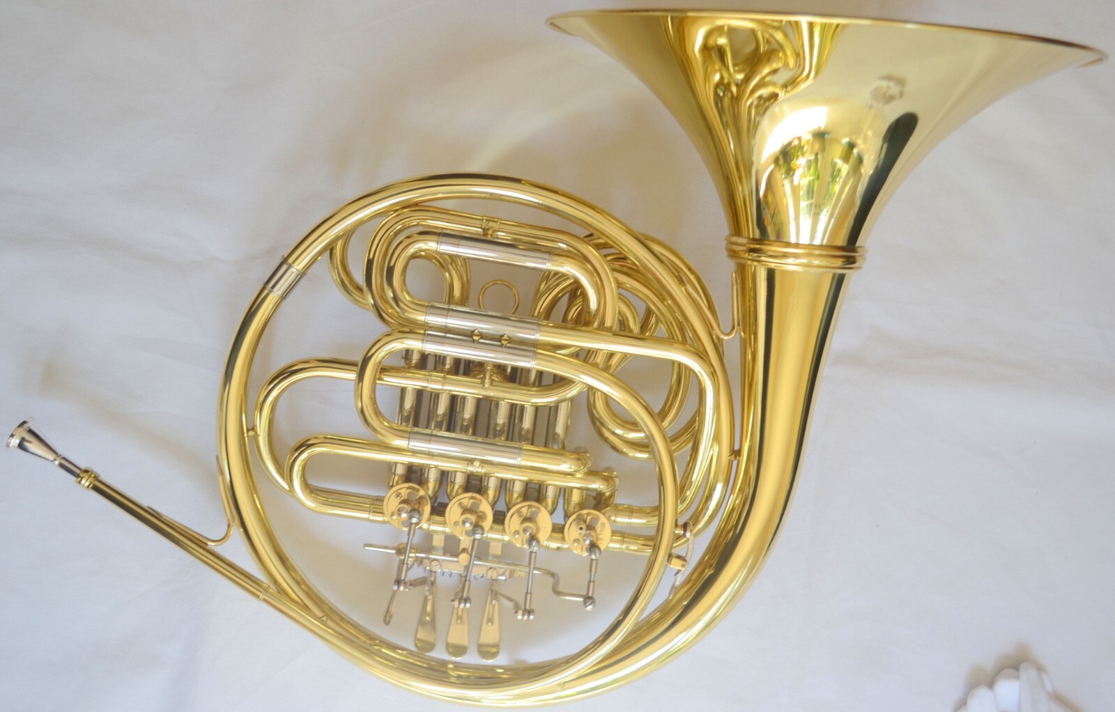 Funion 4 Key Double French Horn Kit Bb/F Key Bell 12.24” Separate Bell ...