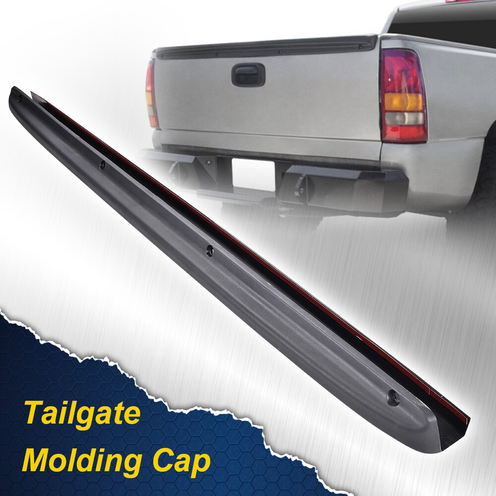 Fits 1999-2007 Silverado 99-07 GMC Sierra Black SLT Tailgate Protector ...