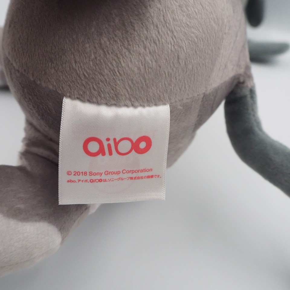 Aibo Robot Dog MC0711 Grey Taito 2019 Sony Plush 12" large Toy Doll ...