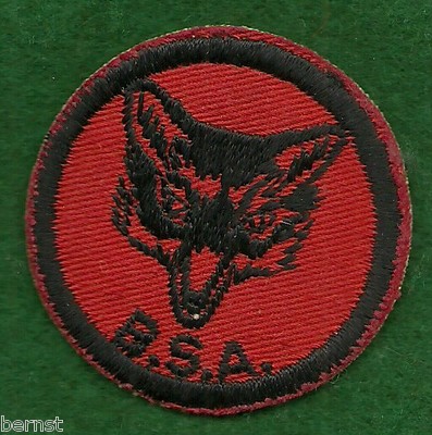 BOY SCOUT - RED & BLACK FOX PATROL PATCH - NEW - FREE SHIPPING | eBay
