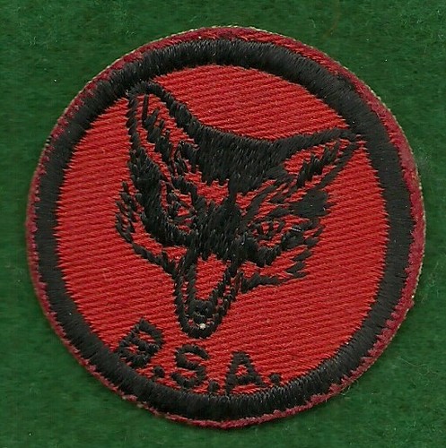 BOY SCOUT - RED & BLACK FOX PATROL PATCH - NEW - FREE SHIPPING | eBay