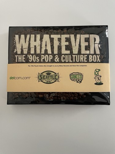 Whatever: The 90’s Pop & Culture CD Box Various Artists COMPLETE Grunge ...