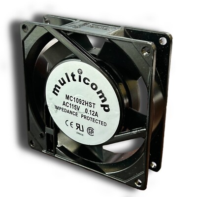 MULTICOMP MC1092HST AXIAL FAN, AC115V, 0.12A | eBay