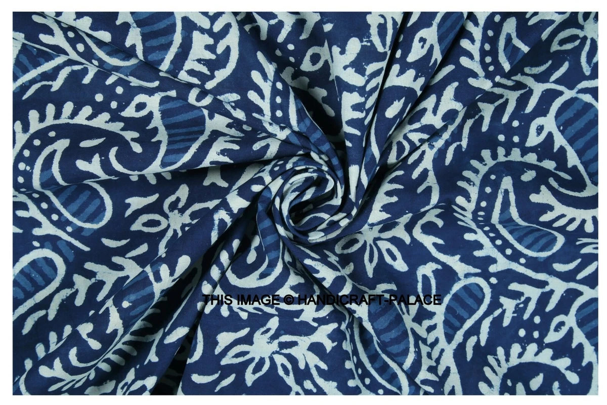 Indigo Blue Fabric