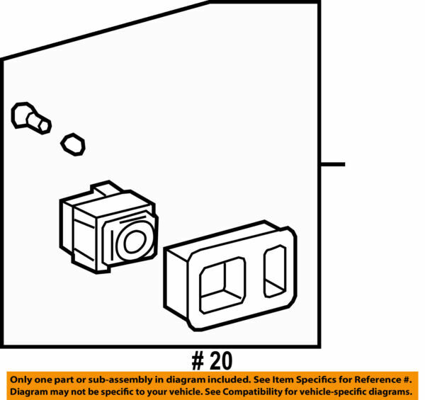 TOYOTA GENUINE OEM 84870-60110-E0 SWITCH ASSY OUTER MIRROR 8487060110E0 ...