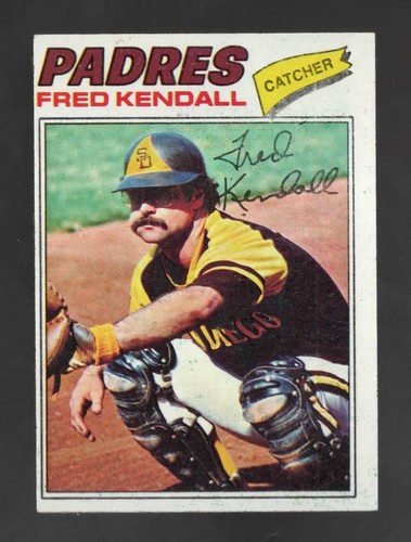 1977 Topps Fred Kendall San Diego Padres #576 Excellent | eBay