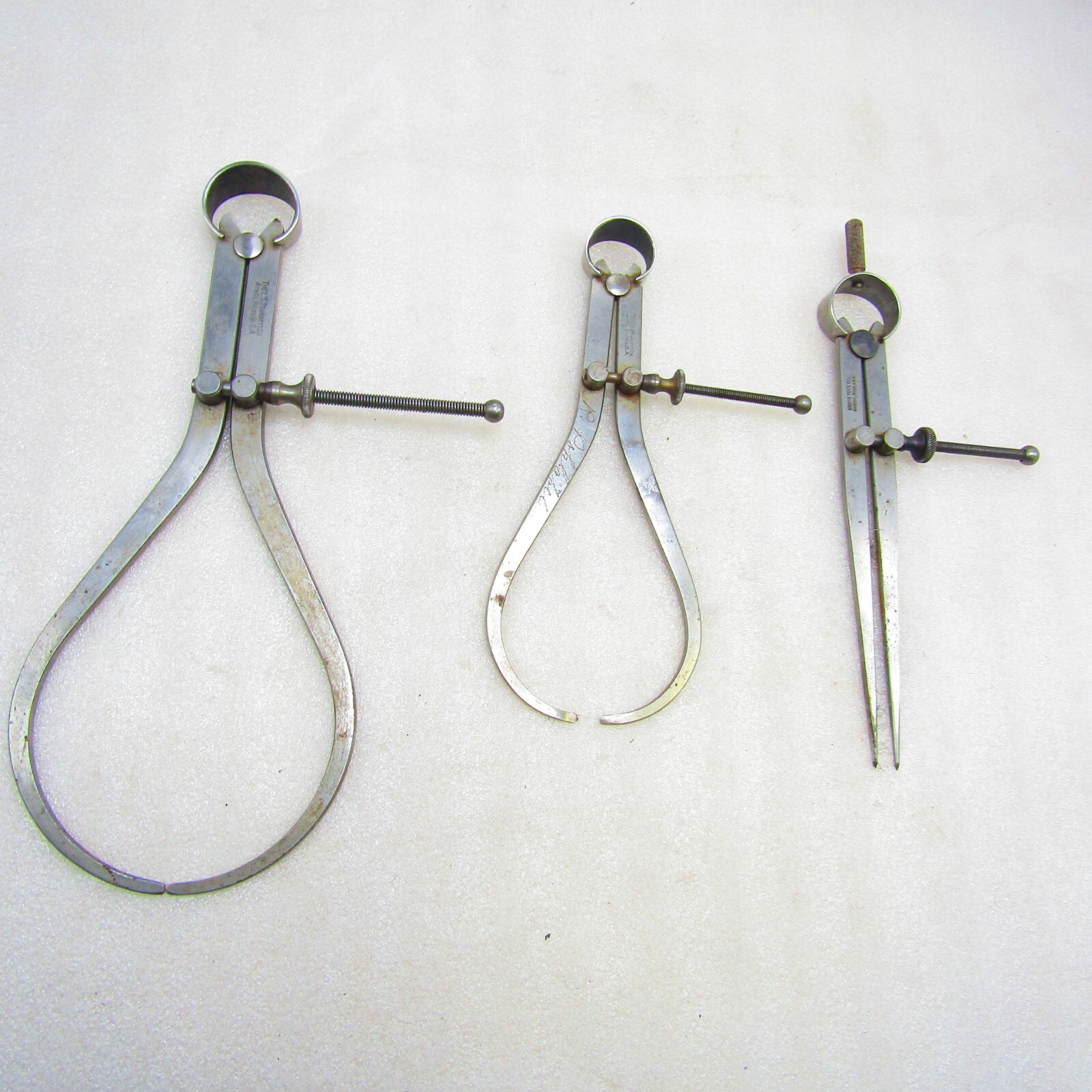 Machinist calipers & dividers, 3 pieces | eBay
