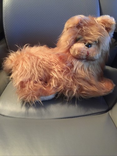 Unique Light Brown Furry Cat Kitten Plush Stuffed Animal Toy 11" | eBay