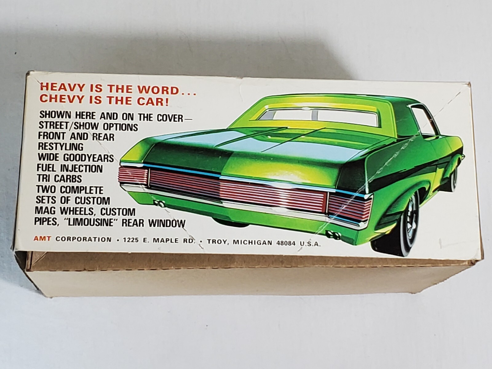 AMT 1970 Chevrolet Impala SS Custom Hardtop (HEAVY CHEVY!) Built 1/25 ...