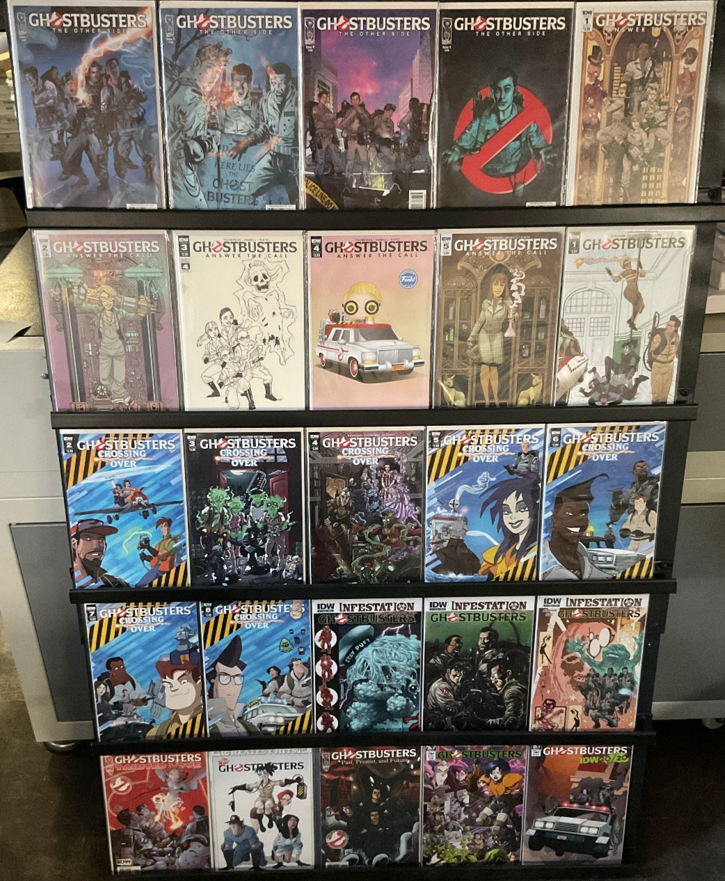 IDW Ghostbusters Comic Book Lot of 28 Comics: Full Sets, One Shots ...