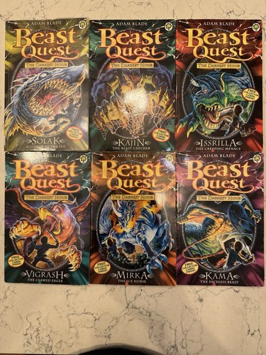 Beast Quest Series 12 Books 67-72 Adam Blade | eBay UK