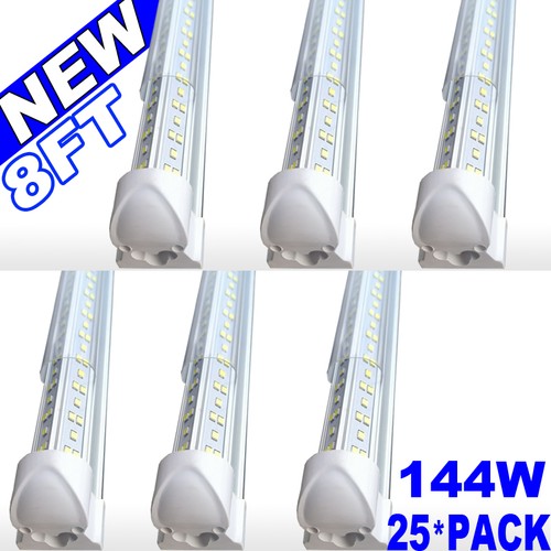 LED Tube 8FT Led Tube Light Bulbs 144w 8 FT Linkable LED Shop Light ...