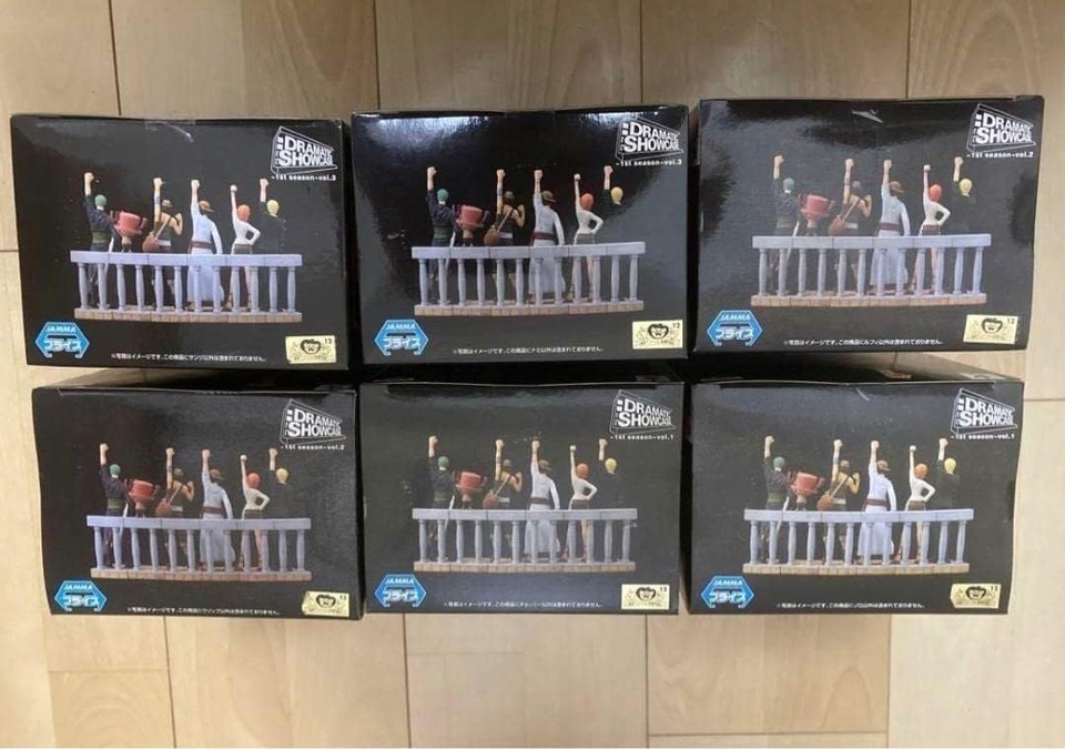 ONE PIECE DRAMATIC SHOWCASE 1th season Straw Hat Pirates Alabasta ...