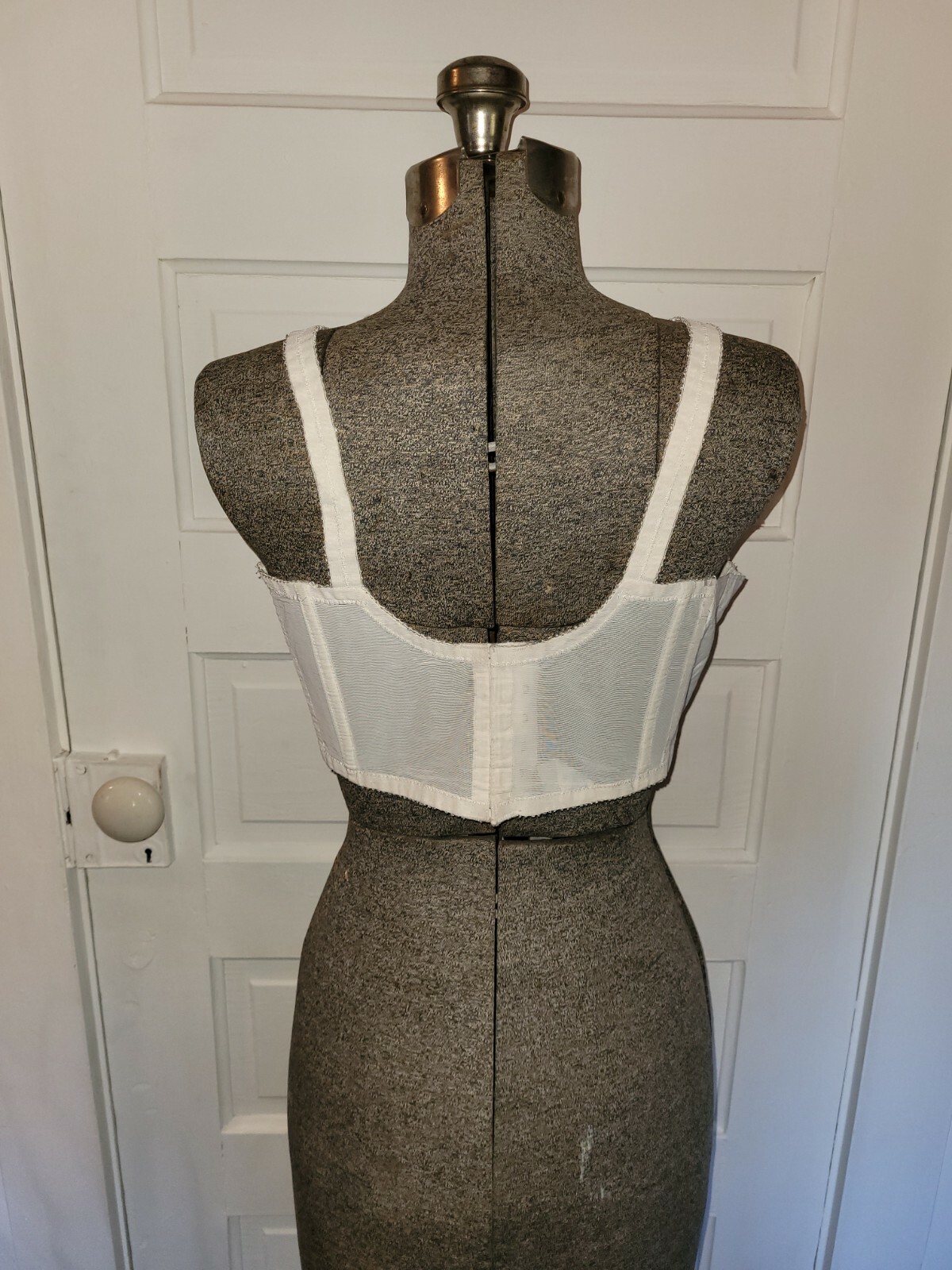 Vintage Lingerie Sky Bali Bra Bustier 3302 38B White … - Gem