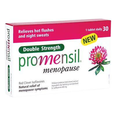 PROMENSIL D/STRENGTH TAB 30 MENOPAUSE DOUBLE STRENGTH - TABLETS | eBay ...