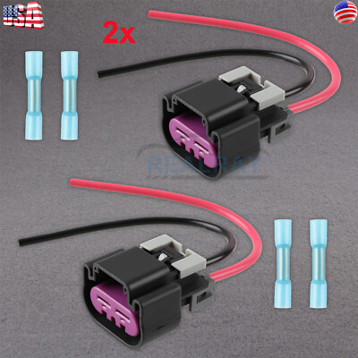 Radiator Fan Switch Connector PT-2649 For 2013 Chevy Malibu Tahoe Yukon ...