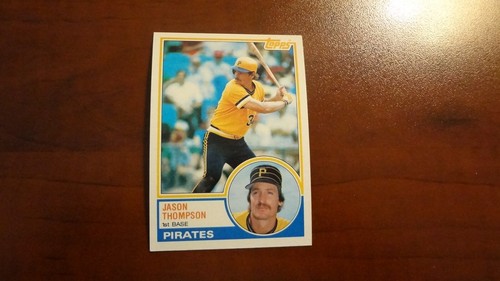 1983 TOPPS # 730 JASON THOMPSON BASEBALL CARD | eBay