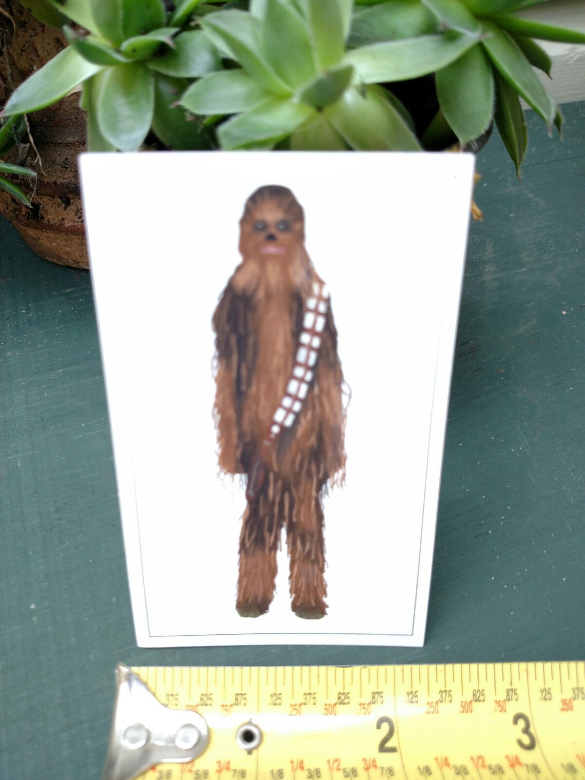 MAX DALTON Chewbacca Star Wars mini print 2X4" poster art handbill | eBay