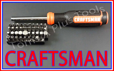 CRAFTSMAN HAND TOOLS 40pc Magnetic Handle Torx / Hex / Allen ...
