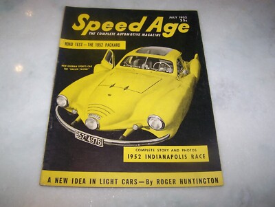 Speed Age Magazine July 1952 | eBay