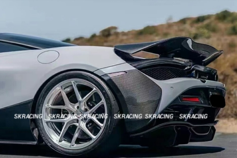 Real Carbon Fiber Rear Trunk Spoiler Wing For Mclaren 720S 2Door New ...