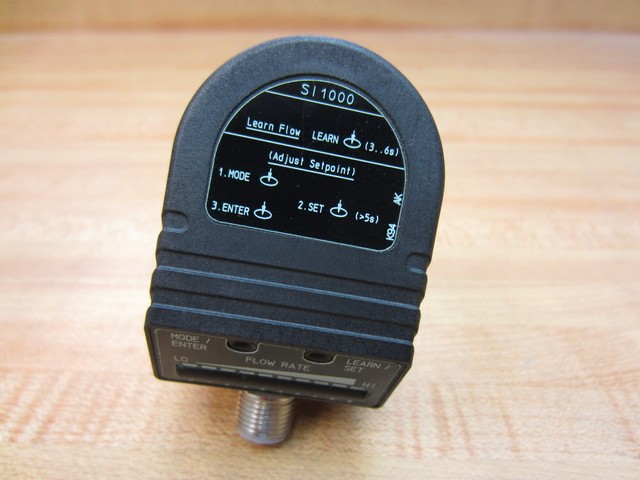 IFM EFECTOR SI1000 E40107 FLOW MONITOR SENSOR SI8503 *PZB* for sale ...
