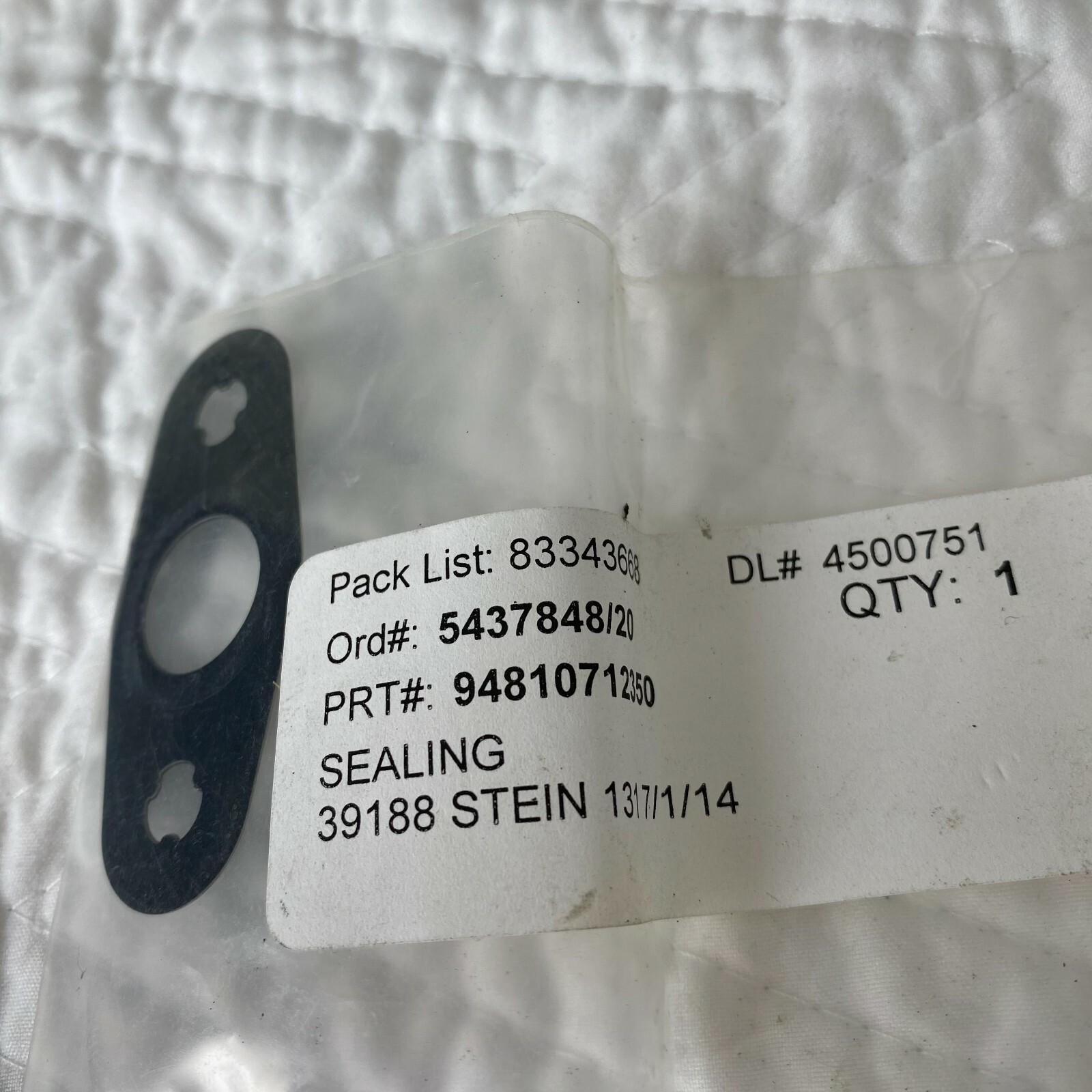 PORSCHE OEM 08-17 Cayenne 4.8L Turbocharger Turbo-Return Pipe Gasket ...