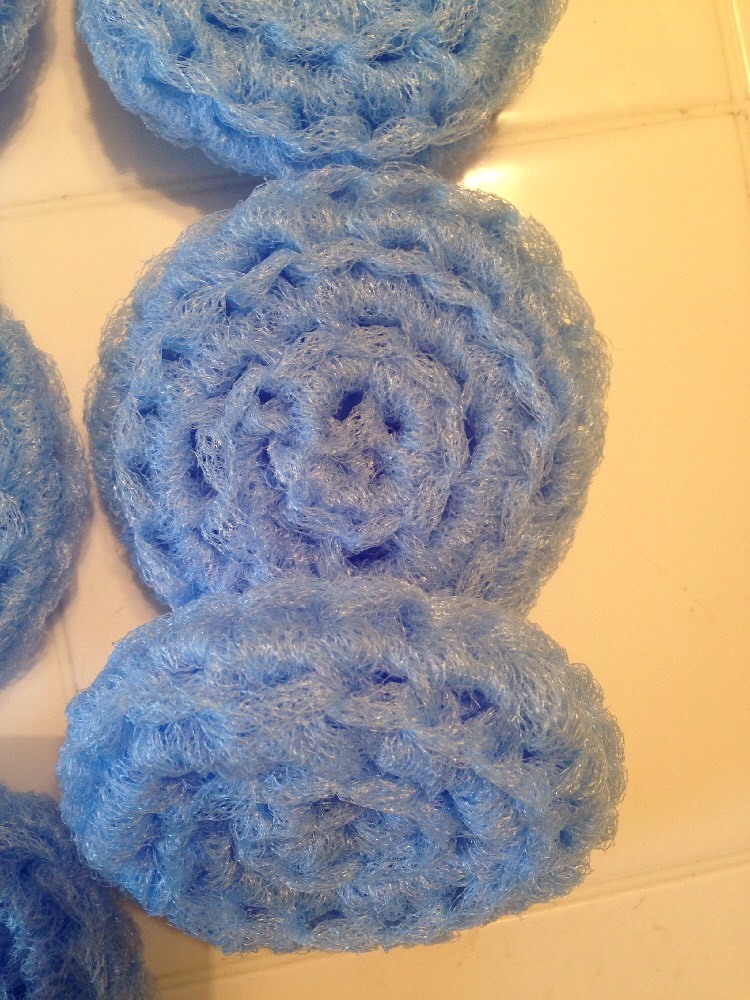 6 Light Blue — NYLON NET POT SCRUBBIES - Supply Chain Indonesia