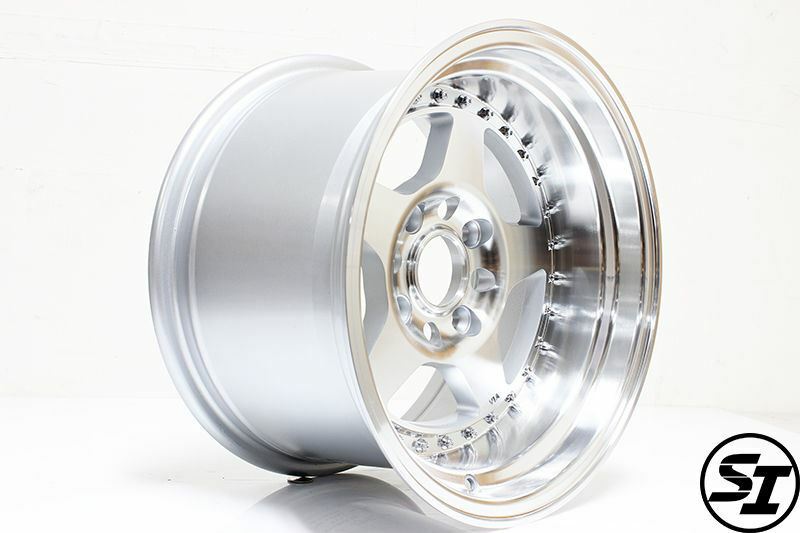 ROTA KYUSHA WHEELS POLISH 15X8 +0 4X114.3 FOR 240SX S13 AE86 DATSUN ...