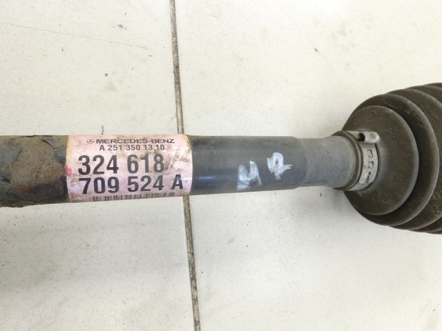 MERCEDES W251 R Class Drive Shaft Rear Left Right 2513501310 for sale ...