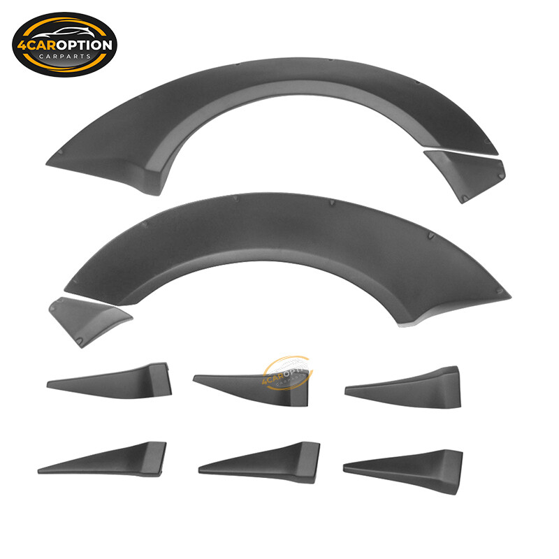Fits 10-15 Chevy Camaro ZL1 MB Style Fender Flares Front Canards Fin PP ...