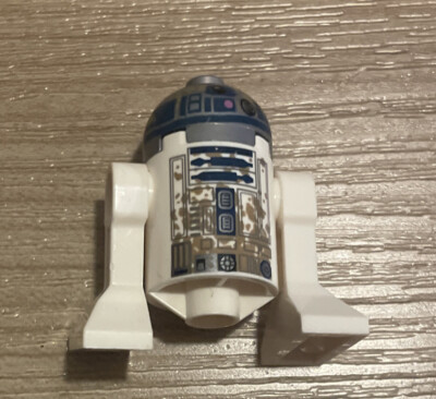 LEGO Minifigure Astromech Droid R2-D2 Dirt Stains sw0908 Star Wars | eBay