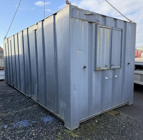 20 Ft Portable Office Welfare Unit Site Cabin Storage Container | eBay UK
