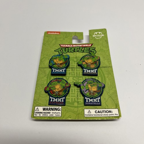 Teenage Mutant Ninja Turtles Pin Club Pin Set Nickelodeon **NEW** TMNT ...