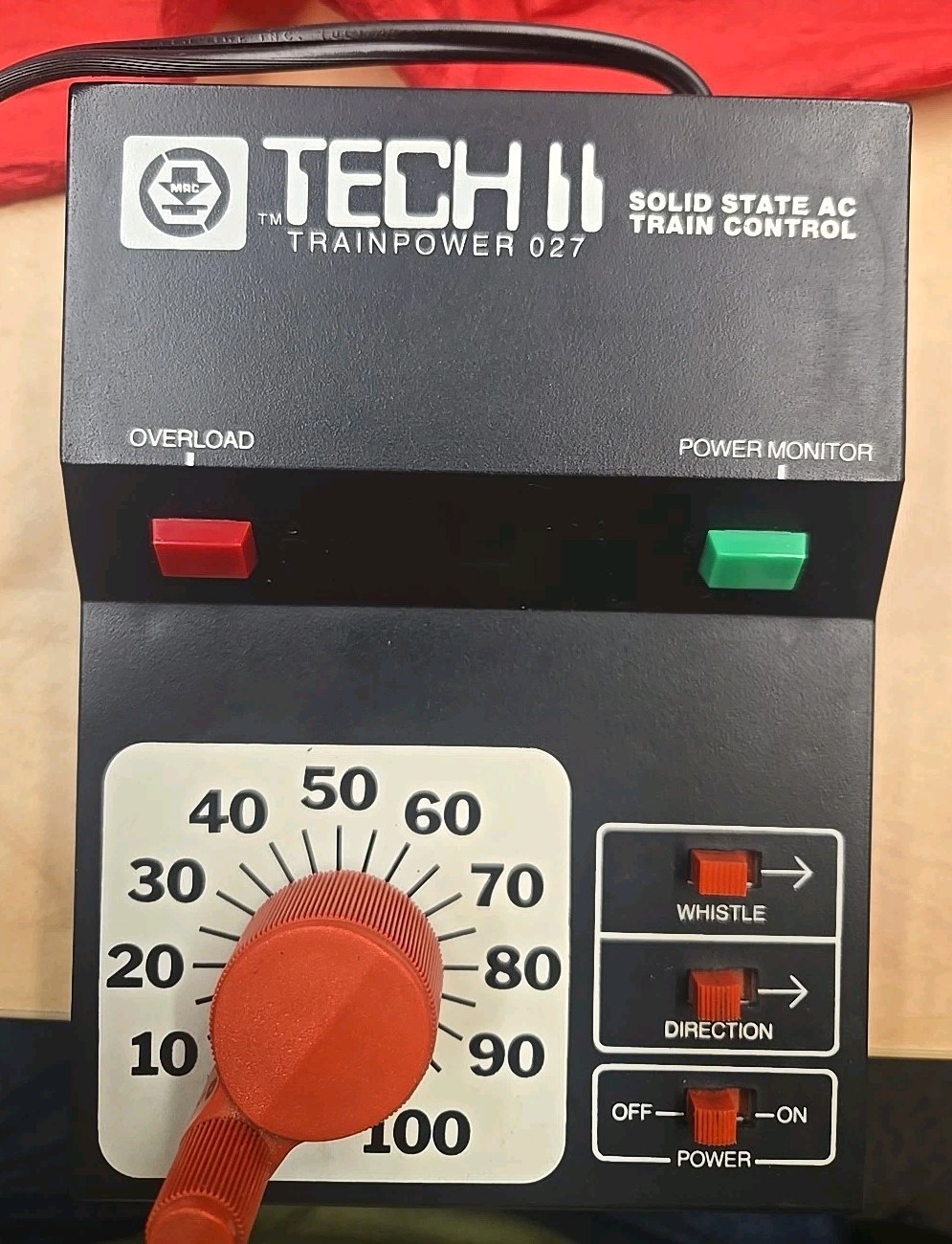 MRC Tech II Trainpower 027 Solid State AC Train Control Transformer ...