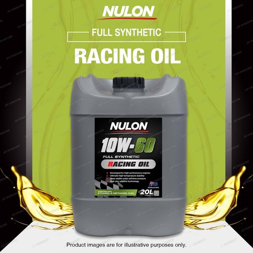 Nulon Racing Oil 10W-60 20L for Nissan CA18 FJ20 RB20 RB 25 26 30 SR20 ...