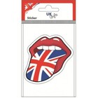 Window & Car Sticker - ENGLISH UNION JACK LIPS - Decal BRITTISH Gift | eBay