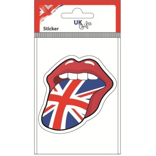 Window & Car Sticker - ENGLISH UNION JACK LIPS - Decal BRITTISH Gift | eBay